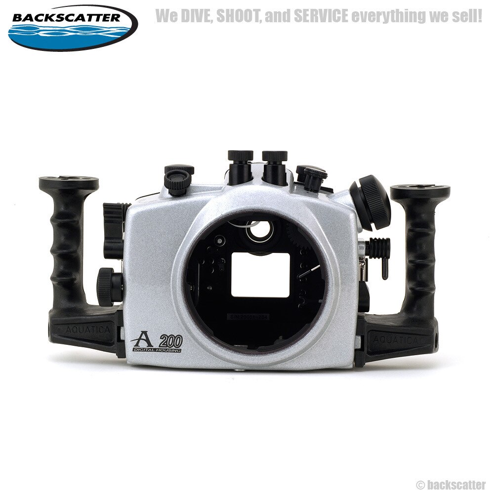Aquatica D200 Housing with Dual Nikonos Bulkheads for Nikon D200 ...