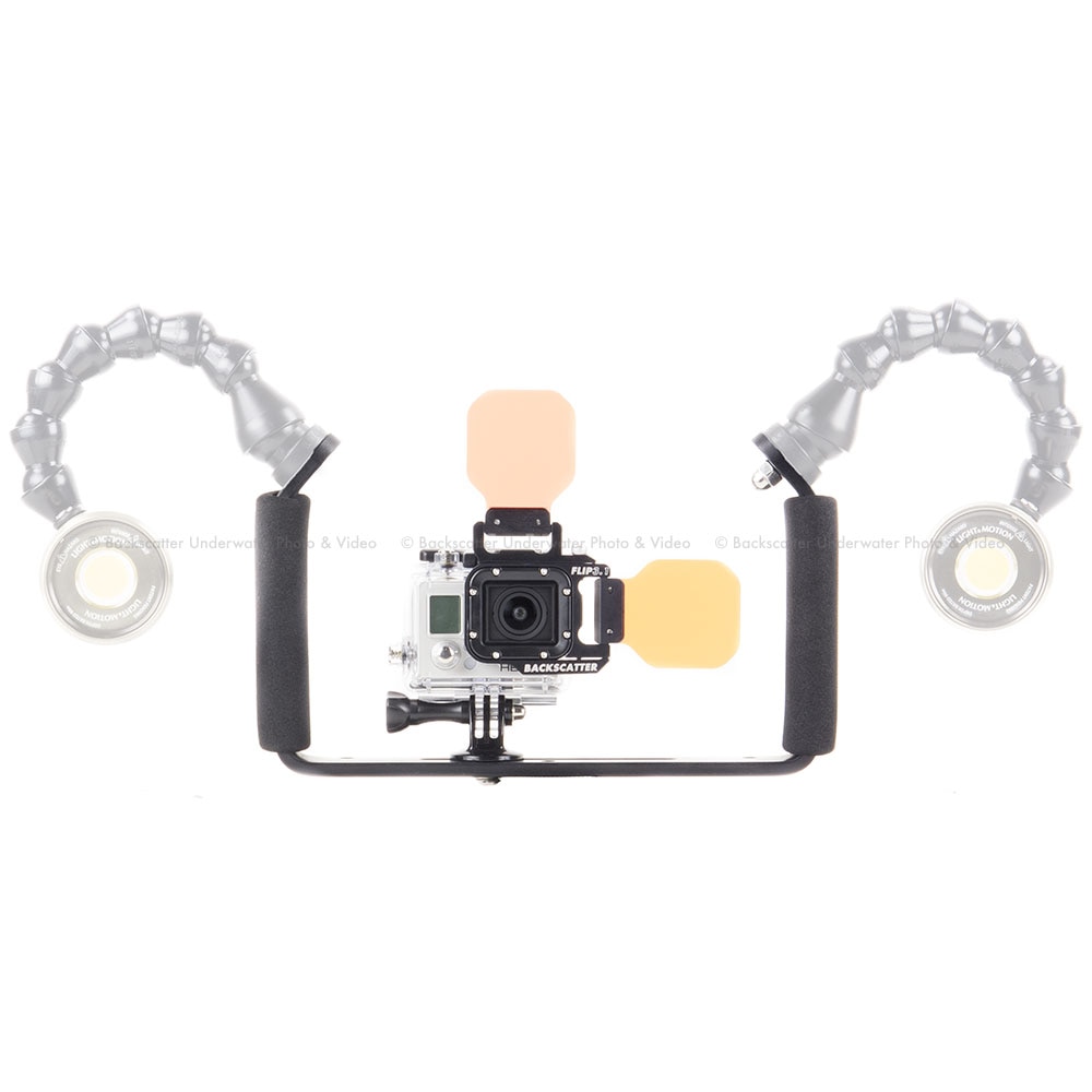 FLIP7 GoPro Wide Angle Blue Water Package for GoPro 3, 3+, 4, 5, 6, 7