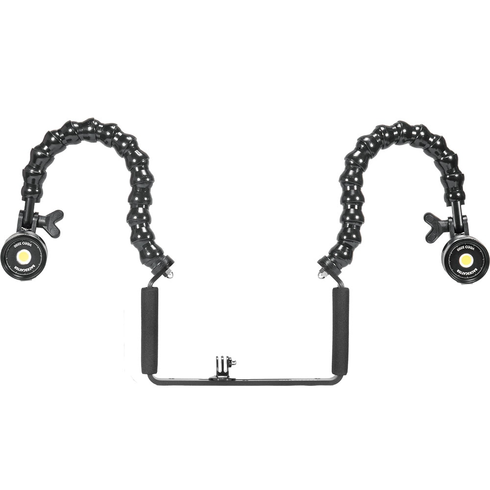 Backscatter Octo 3500 Dual Wide Underwater Video Light Package