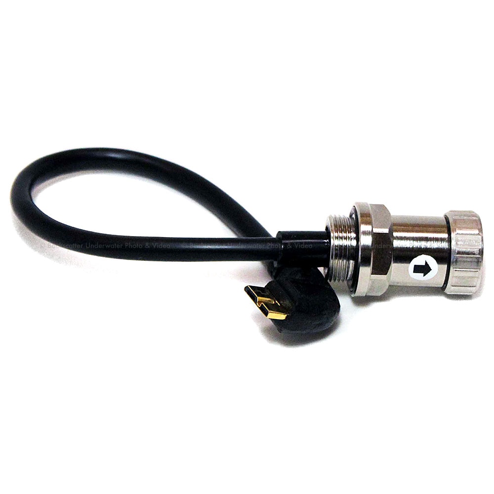 Dive & See Underwater USB 3.0 Micro USB B bulkhead connector for 16mm ...