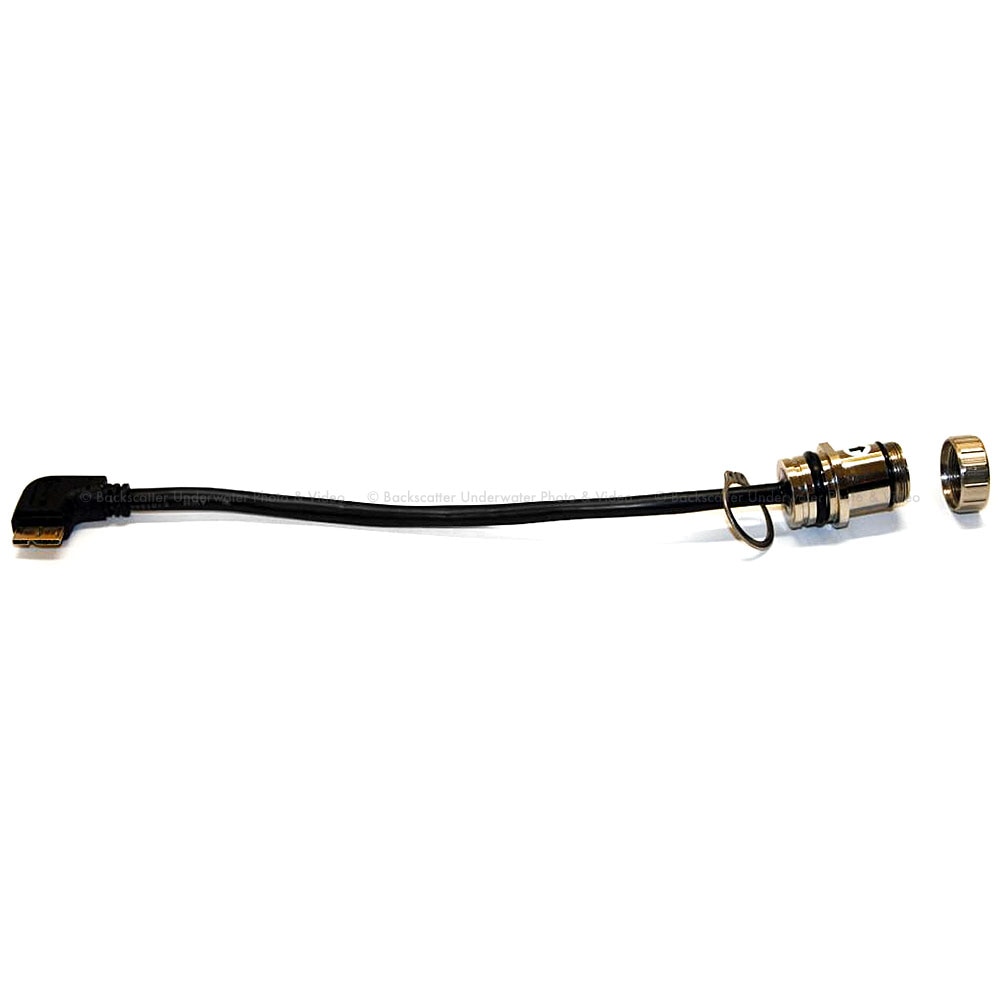 Dive & See Underwater USB 3.0 Micro B bulkhead connector for Sea&Sea ...
