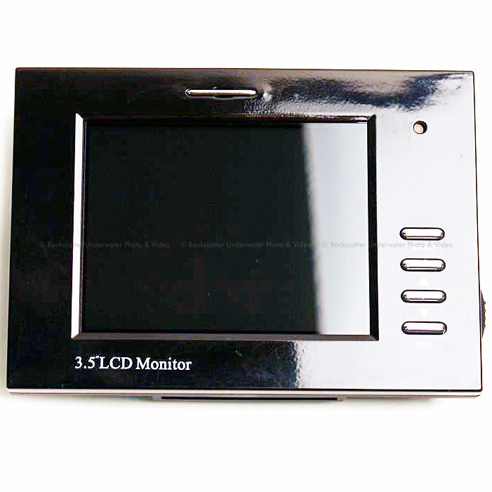 Equinox 3.5 inch Internal Monitor with Built in Batteries with RCA Male ...