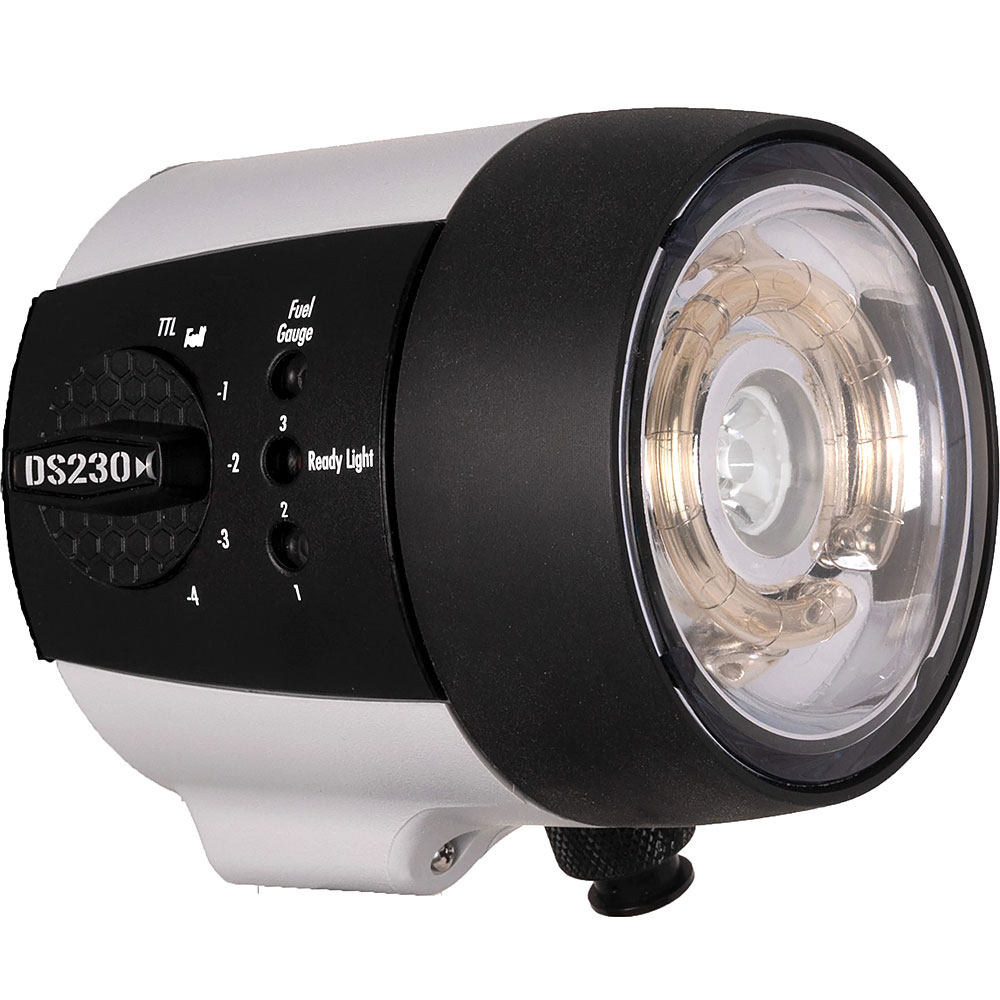Ikelite DS230 Underwater Strobe Front with Modeling Light