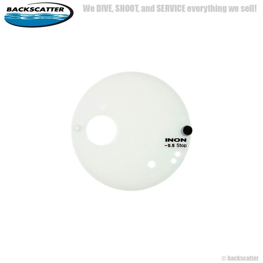 Inon -0.5 White Diffuser for D2000 & Z240 (TTL/Manual) - Backscatter