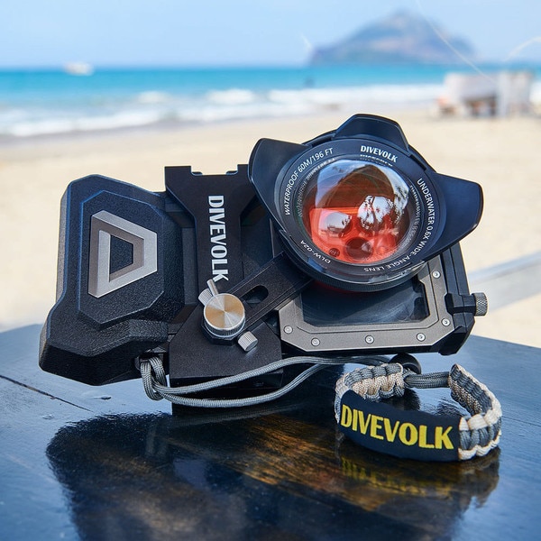 DiveVolk Seatouch 4 Max Plus iPhone Underwater Housing Ocean Kit
