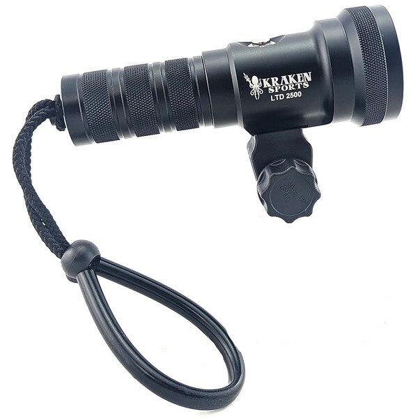Kraken LTD 2,500 Lumen Underwater Video & Focus Light