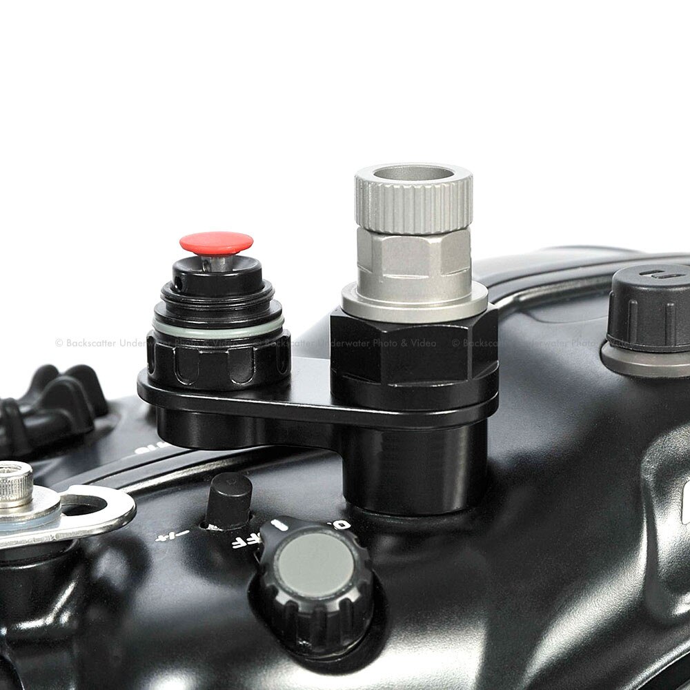 Nauticam M16 Offset Connector with Vacuum Valve II