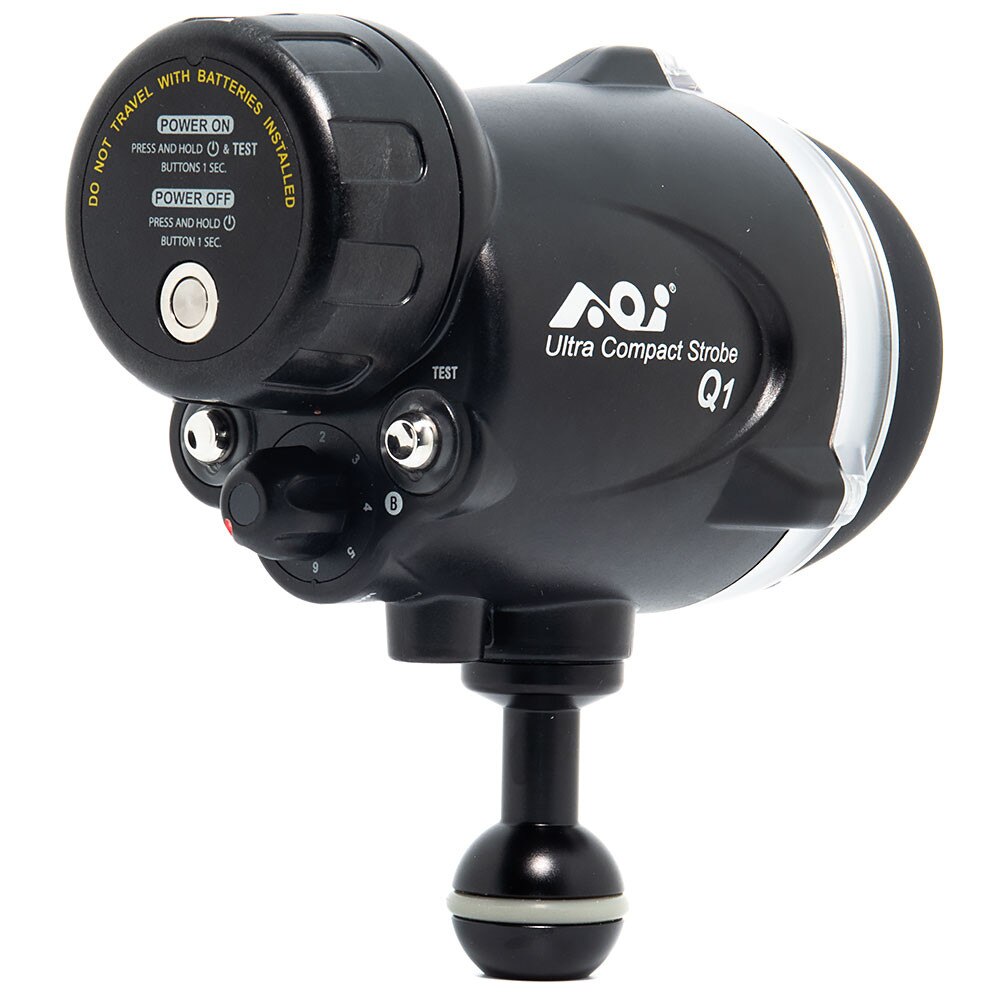 OPEN BOX DISPLAY AOI Q1 Ultra Compact Underwater Strobe