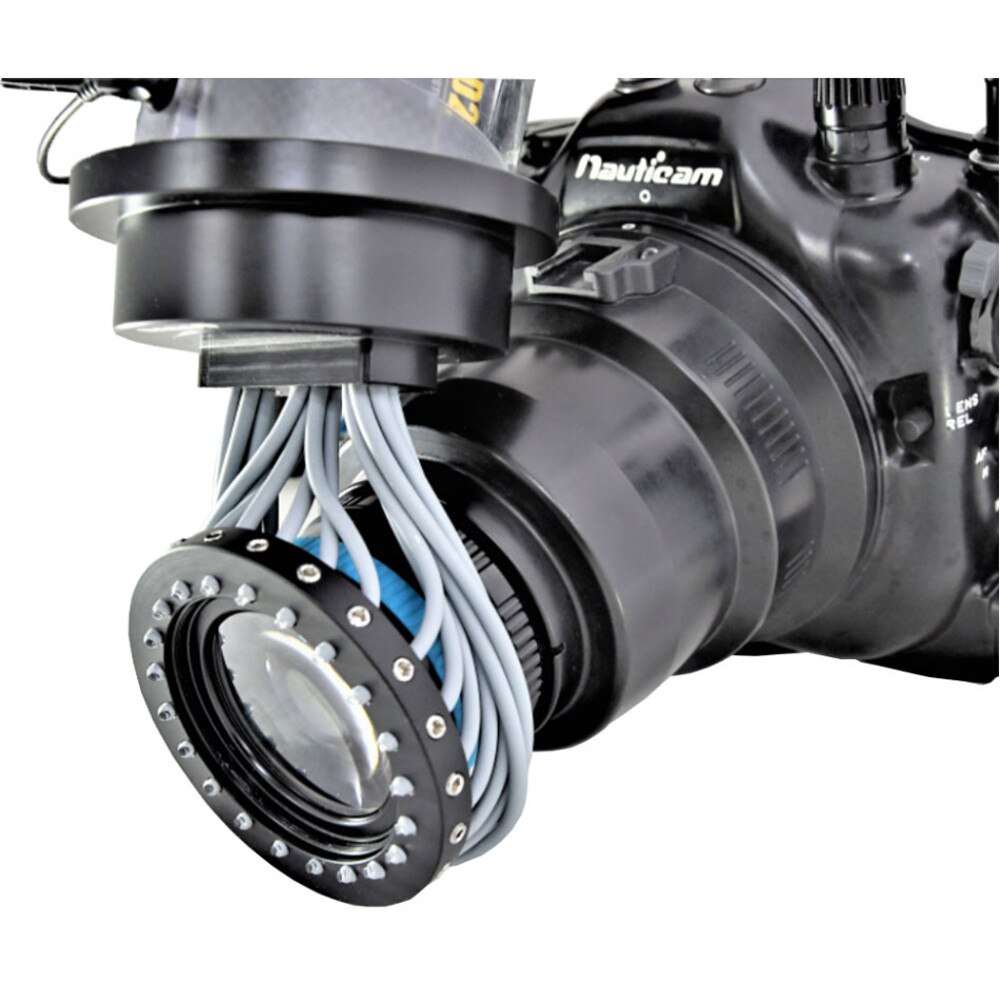 Saga Flash Fiber Optic - Nauticam SMC/CMC with Inon Z240 & D2000 Strobes