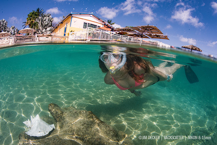 Underwater Photography - Backscatter